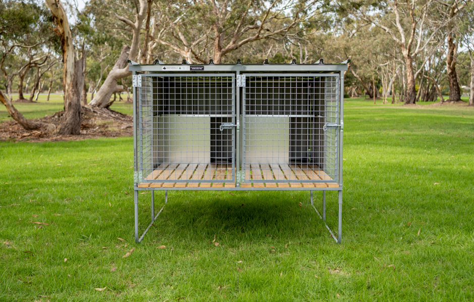 For the Aussie Working Dog – Raised Run Dog Kennels